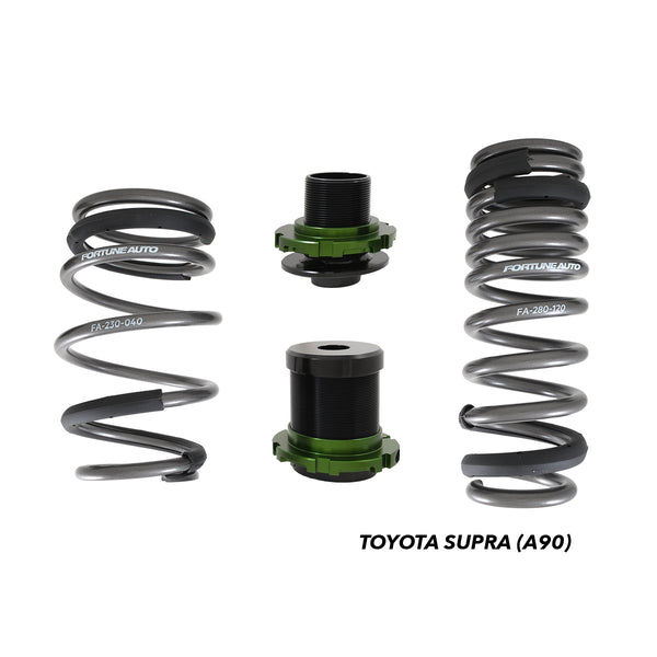 Toyota Supra (A90) 2020+ - Variable Height Lowering Springs – Fortune Auto